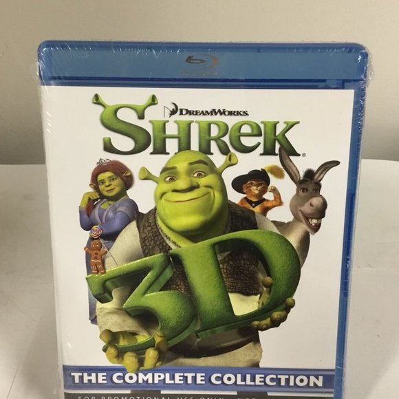 Dreamworks | Media | Shrek The Complete Collection On Blue Ray Disc | Poshmark